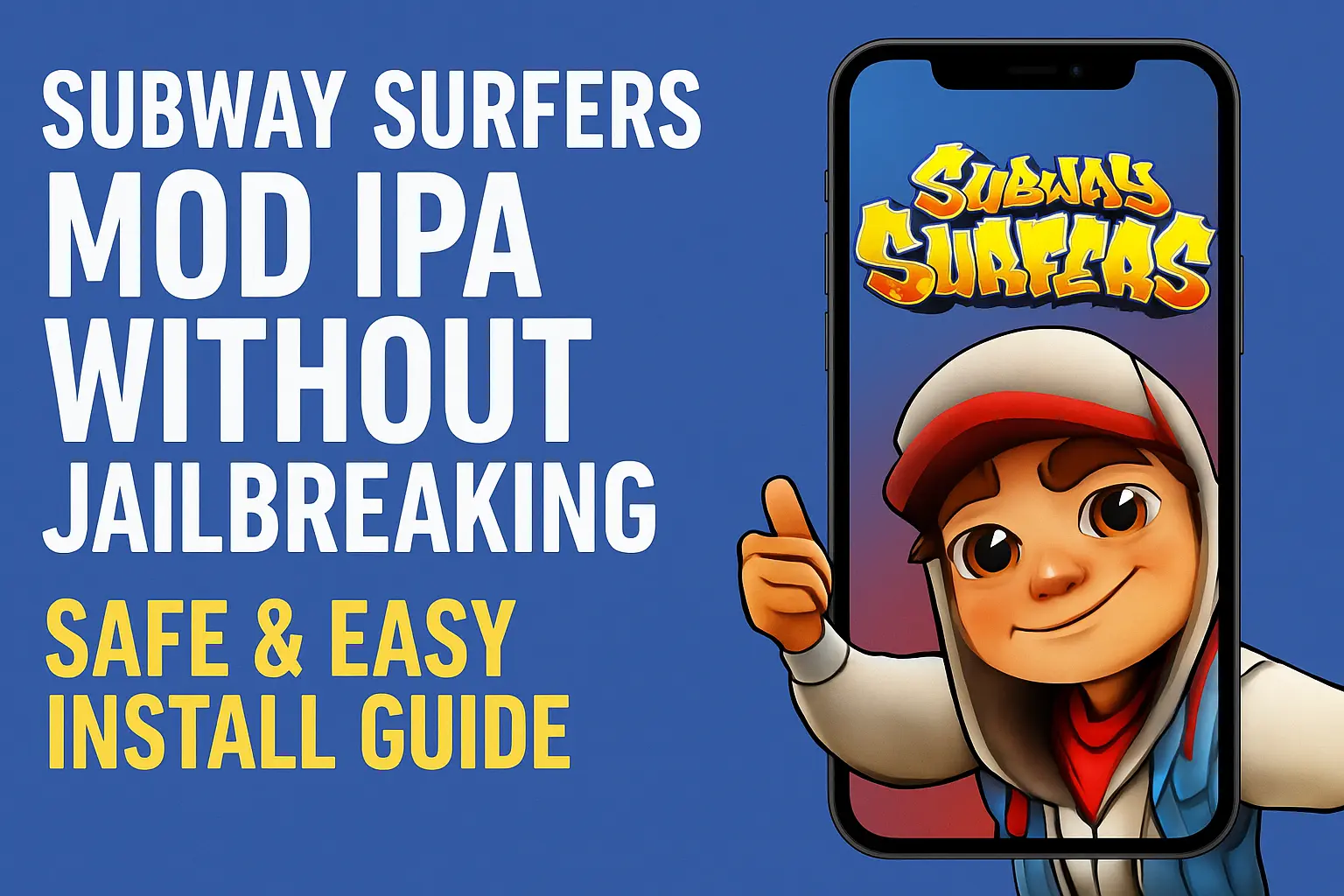 Subway Surfers Mod IPA Without Jailbreak – Safe & Easy Install